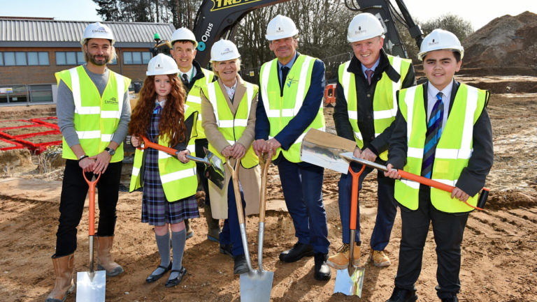 Construction work begins on Breckland School expansion - BrandonSuffolk.com
