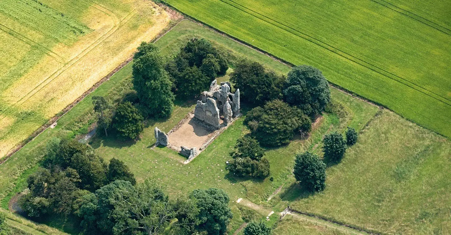 Weeting Castle in Weeting - Attractions - BrandonSuffolk.com