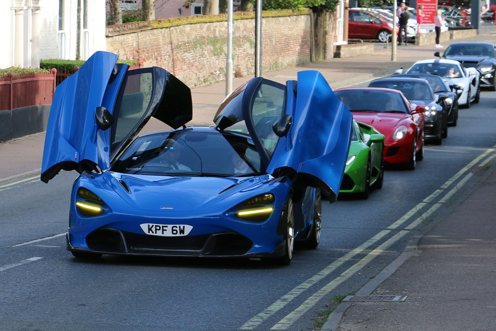 Supercar convoy takes group of Breckland School students to prom ...